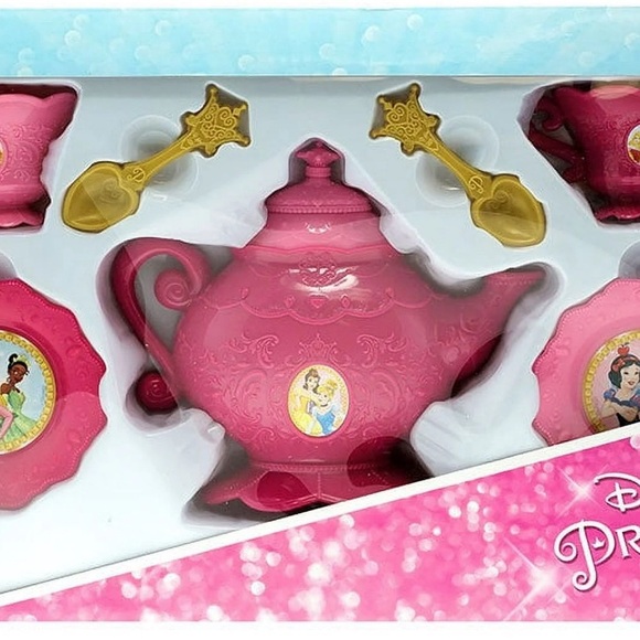 Disney | Toys | Disney Pink And Gold Action Figures Playset | Poshmark